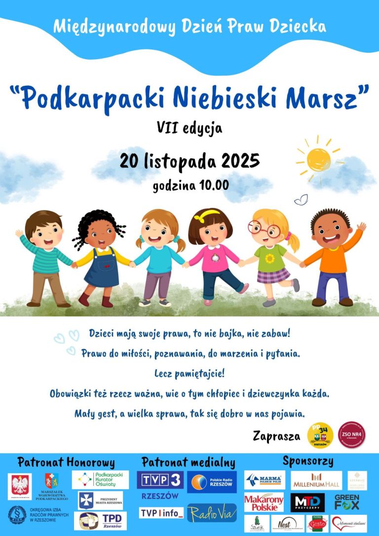 Podkarpacki Niebieski Marsz • Nasz patronat • Polskie Radio Rzeszów
